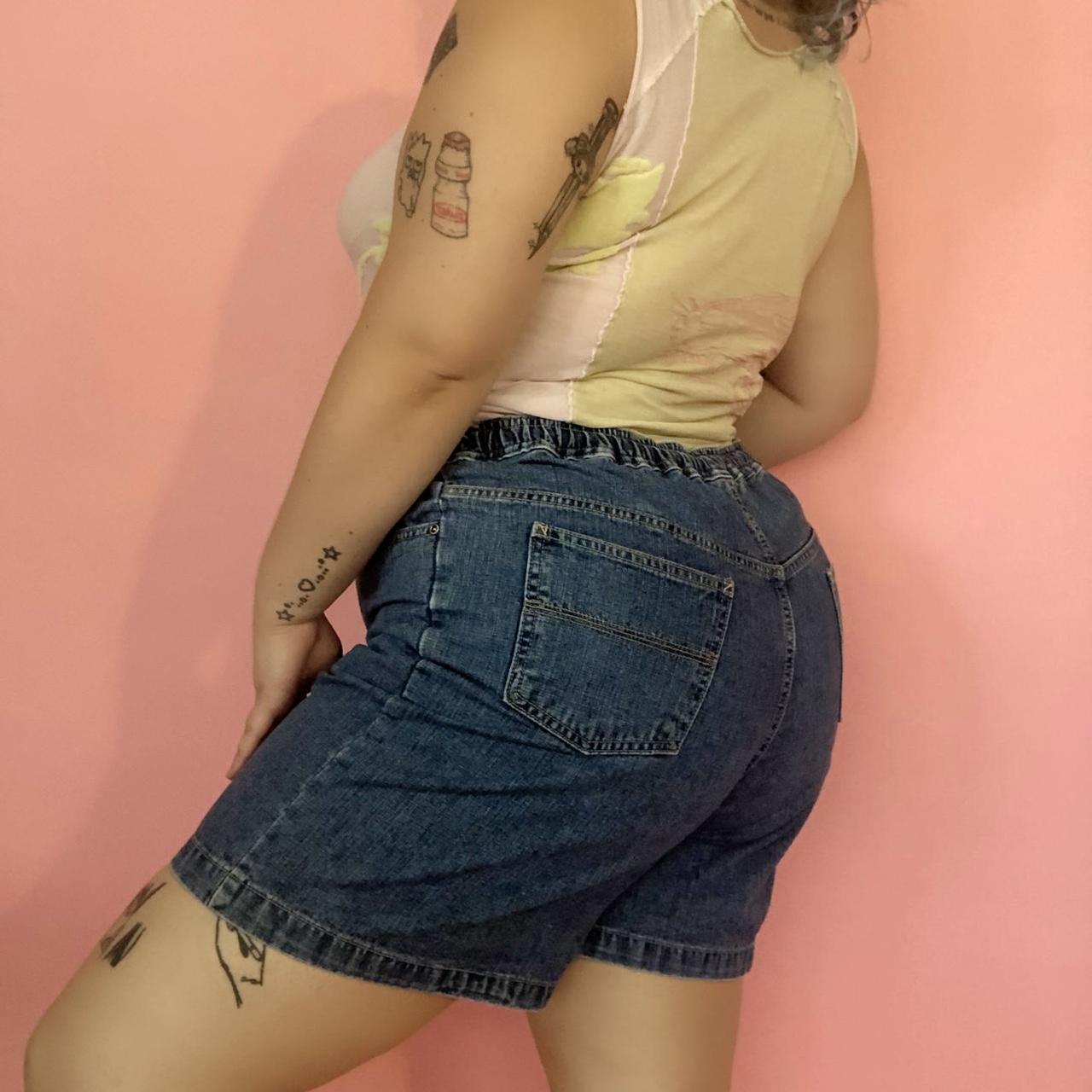 Basic Editions Women's Blue Shorts | Depop