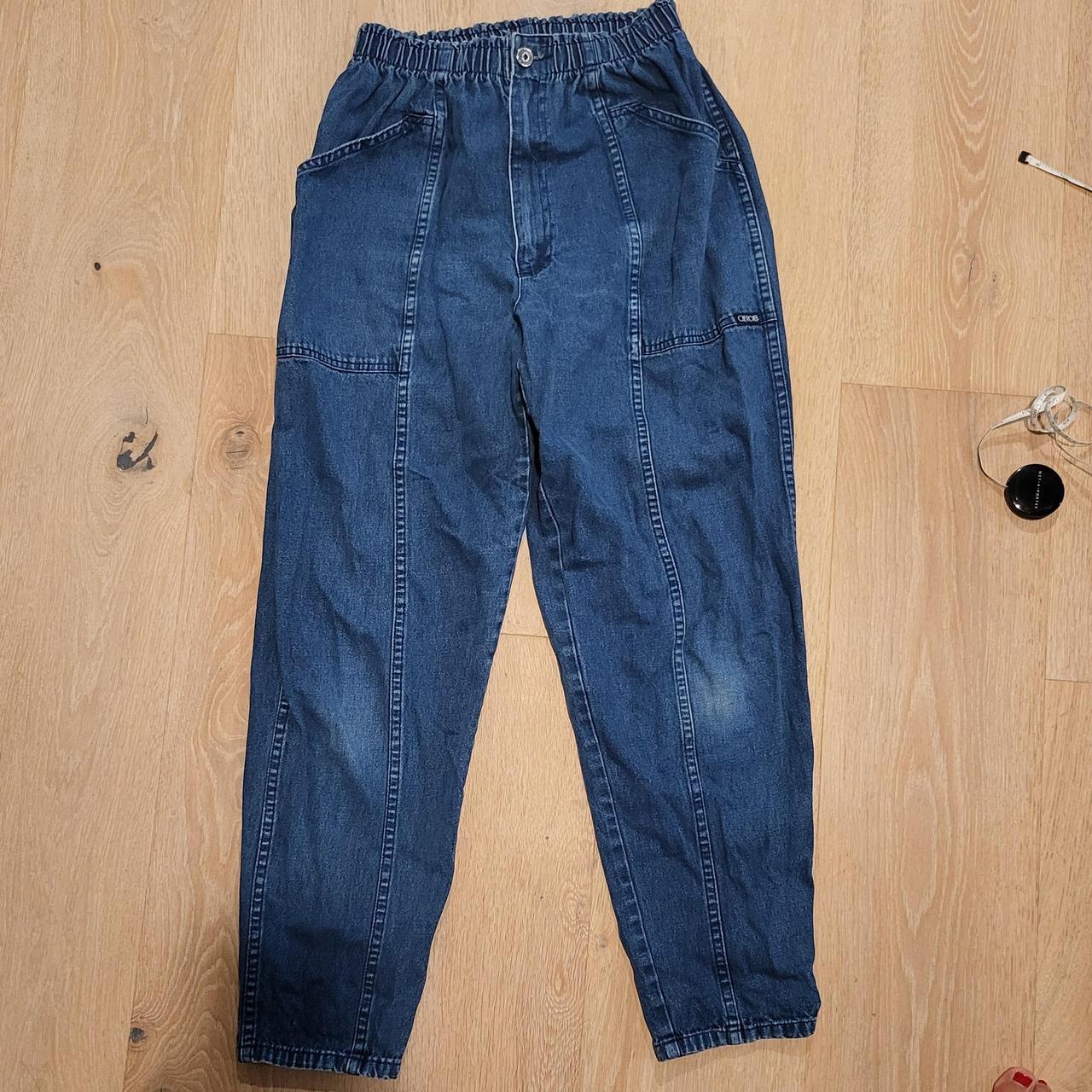 Cherokee high waisted Mom Jeans Zip with button... - Depop