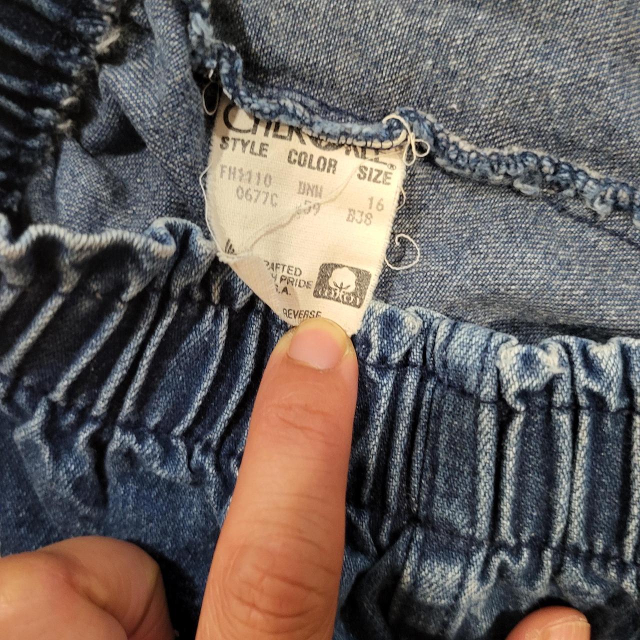 Cherokee high waisted Mom Jeans Zip with button... - Depop