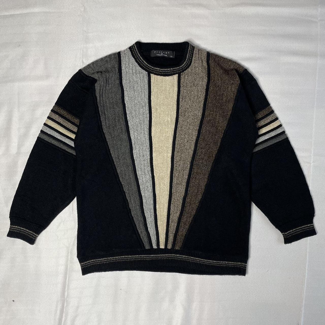 Cool Vintage Sweater. 100% acrylic. Made in... - Depop