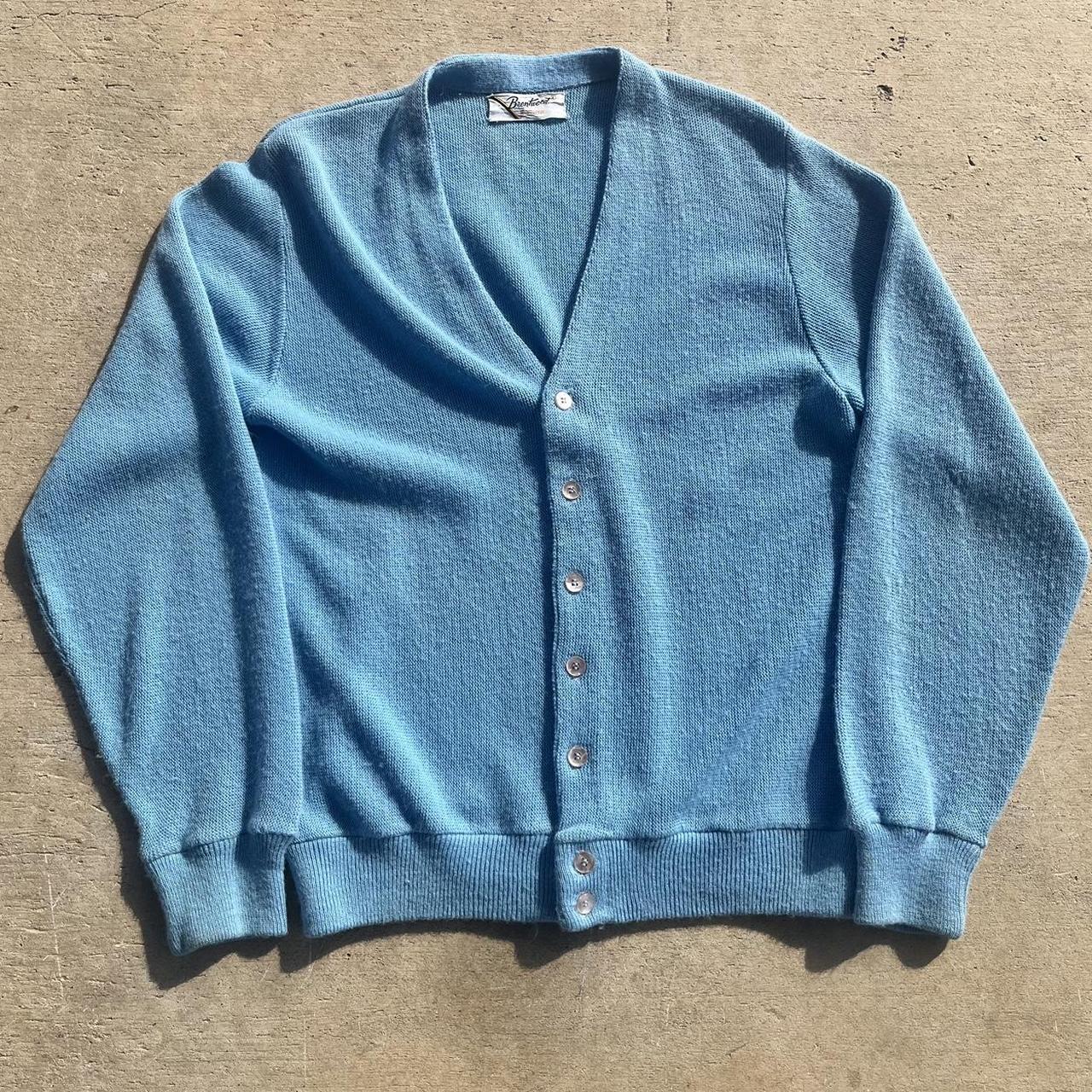 Light blue cardigan brentwood super nice color - Depop