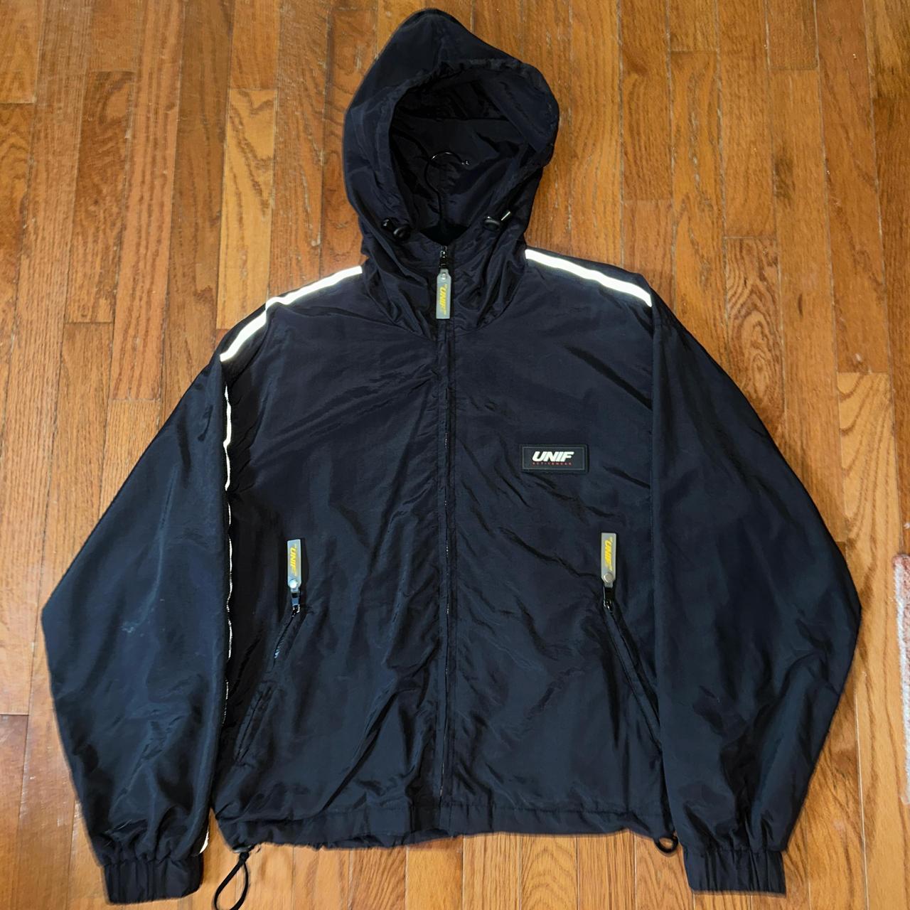 Vintage UNIF Activewear Reflective Jacket Women’s... - Depop