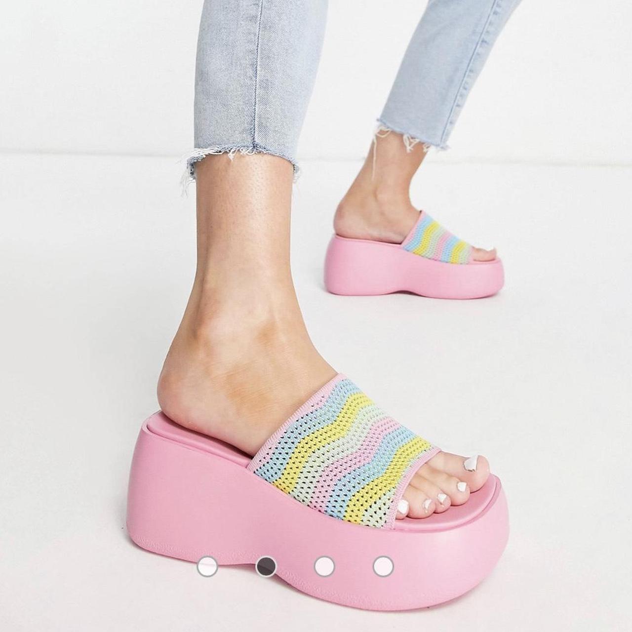 ASOS Women's multi Sandals | Depop