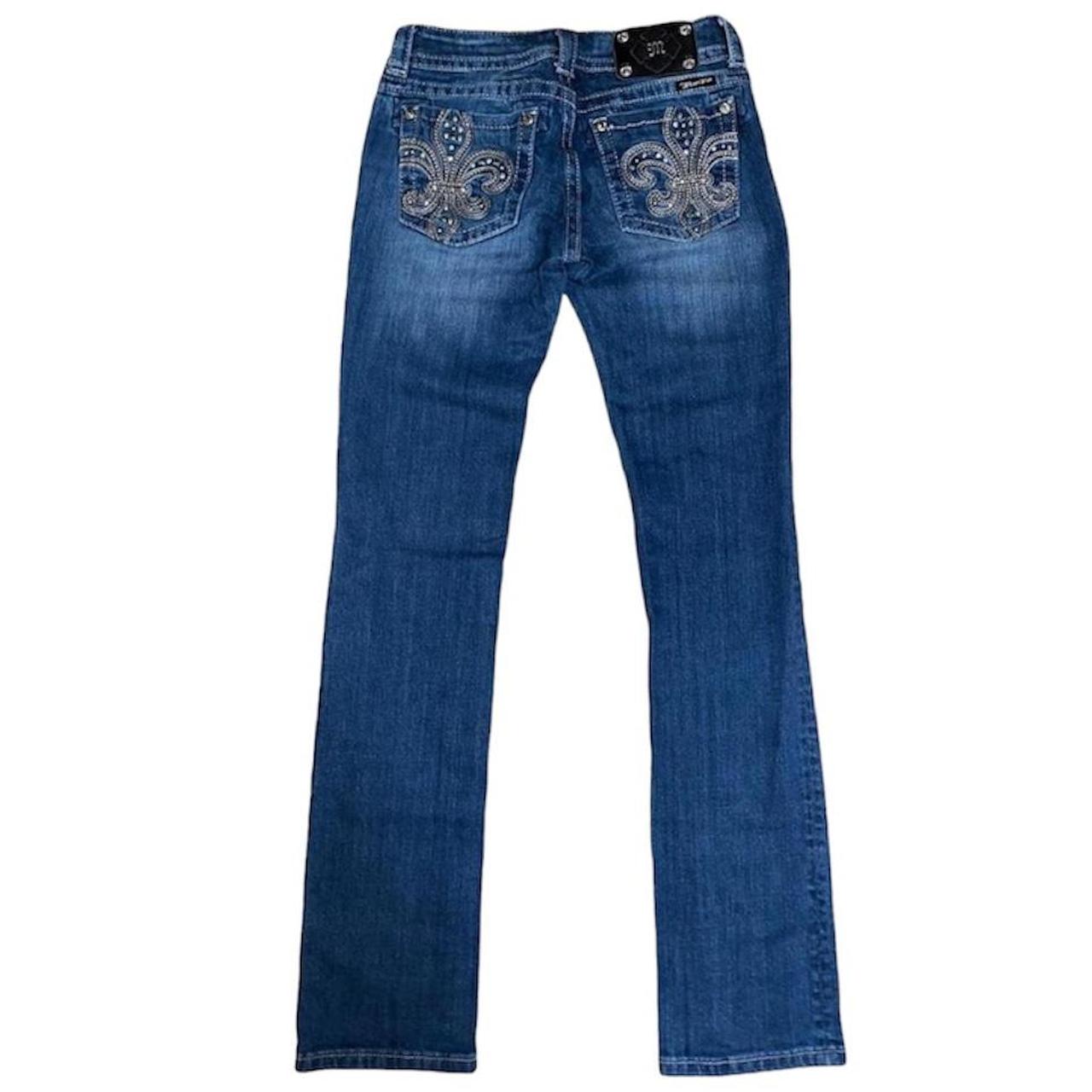 Miss Me Jeans ⭒ All Rhinestones From The Back And Depop