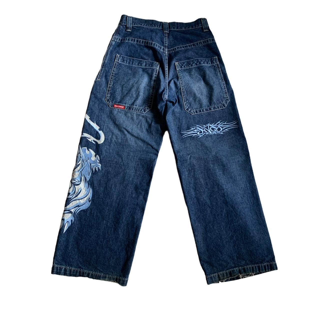 Jnco Tribal Jeans Size 30x30 Perfect Condition Crazy... - Depop