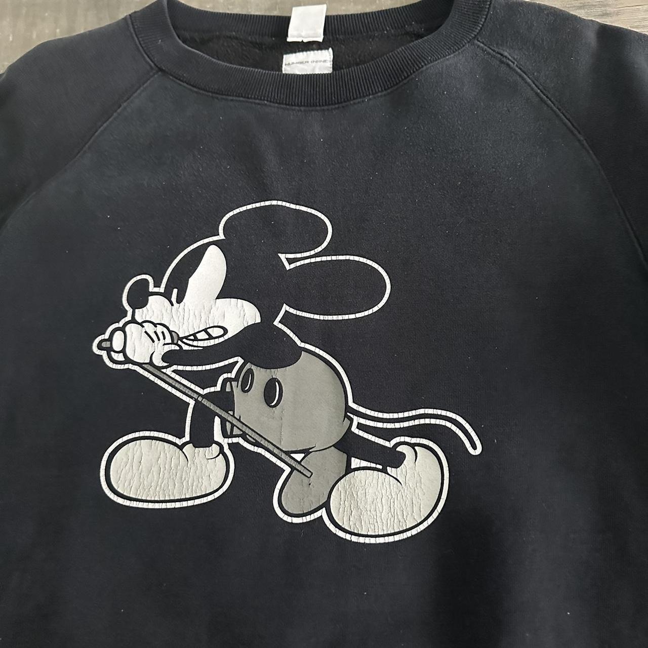 Number nine Mickey Mouse sweater Size: 3 / medium... - Depop