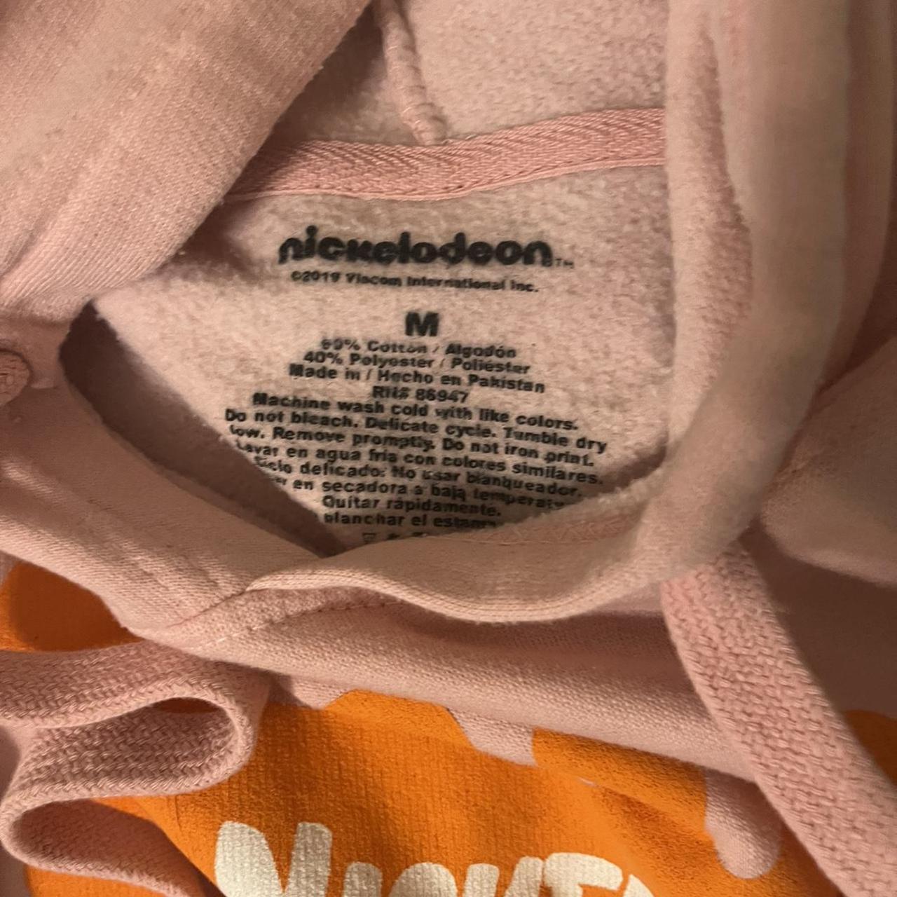 Nickelodeon hoodie - pink Nickelodeon in good... - Depop