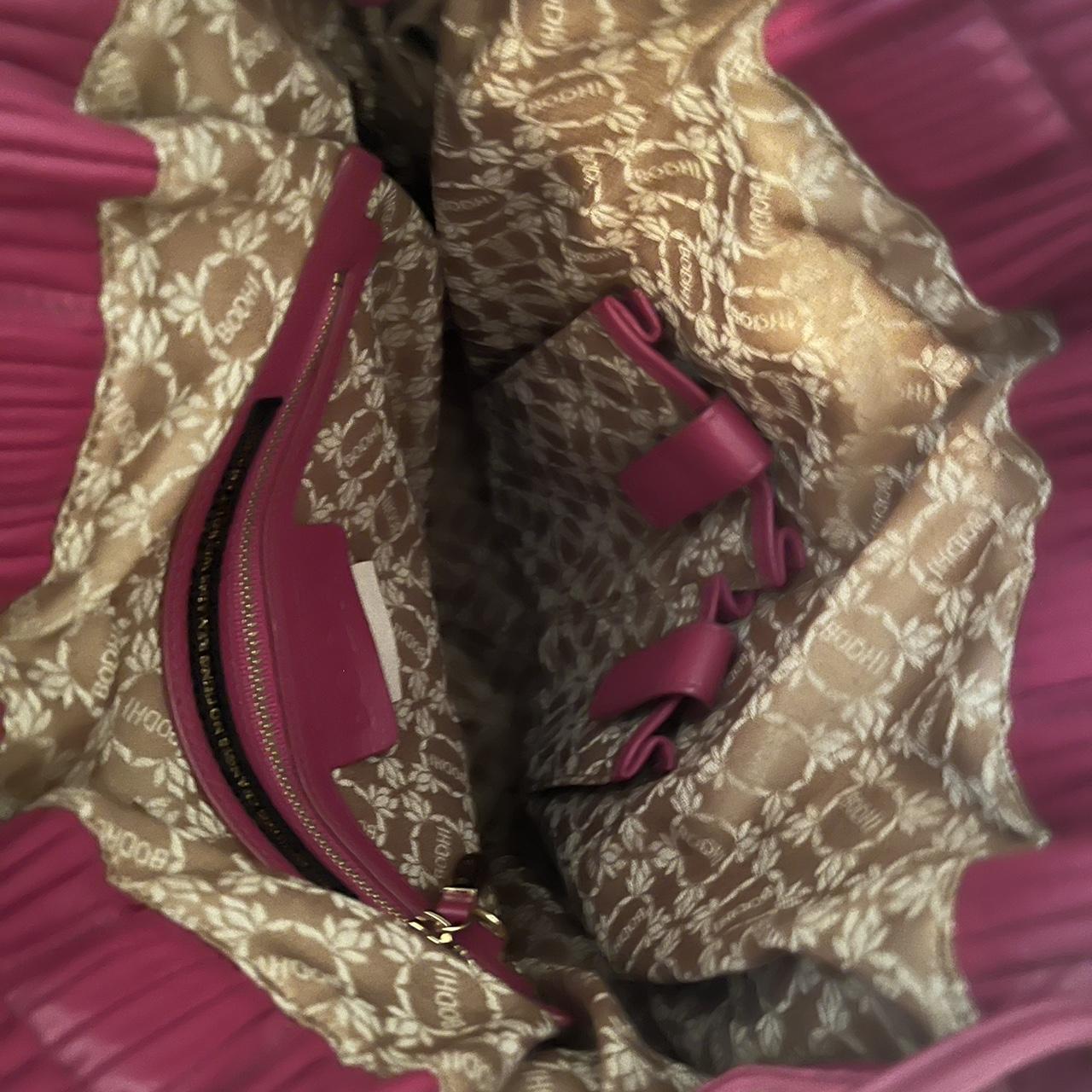 BoDHI Soft Pebbled Leather Handbag with pleats &... - Depop