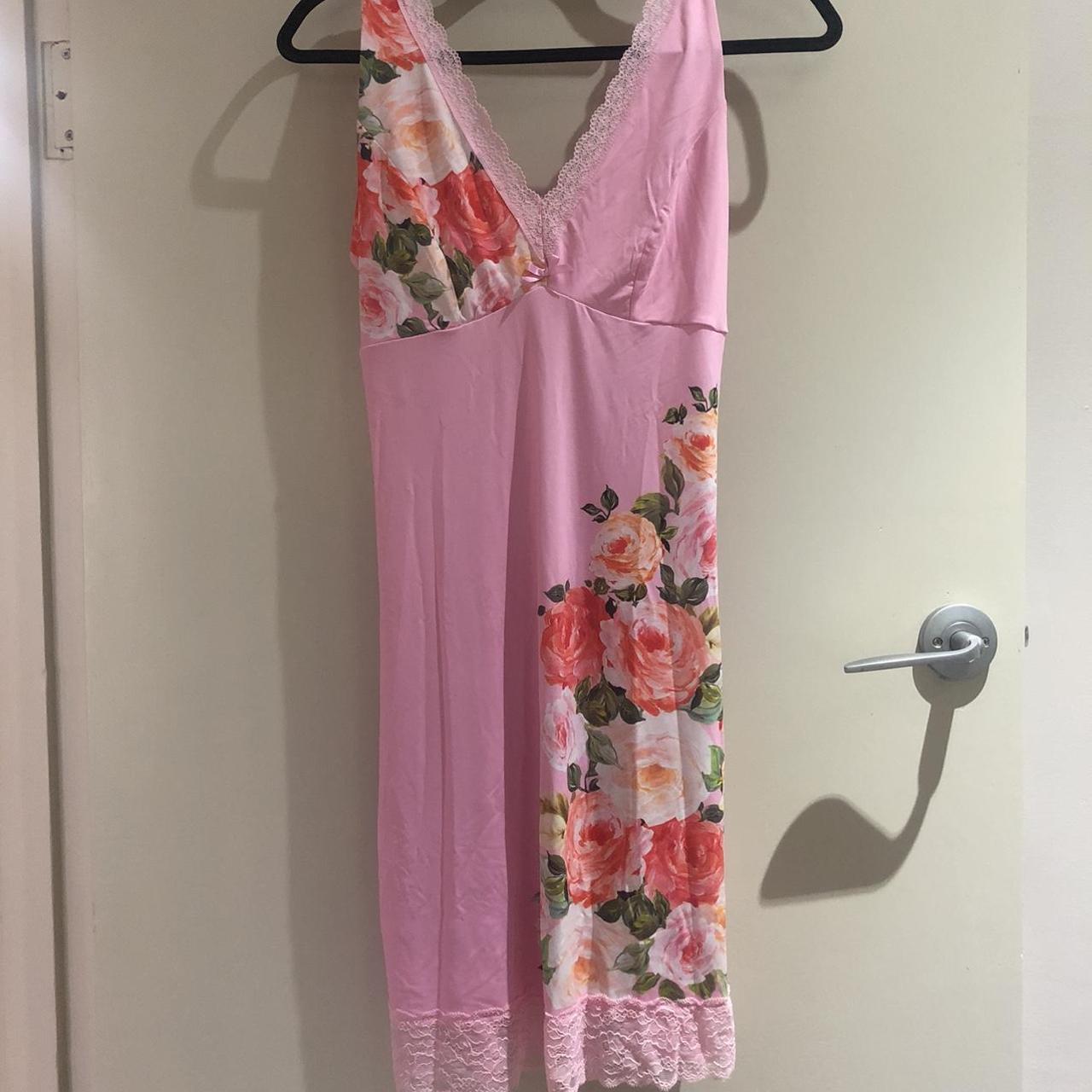 Brand new Peter Alexander pink lace nightie Size M.... - Depop
