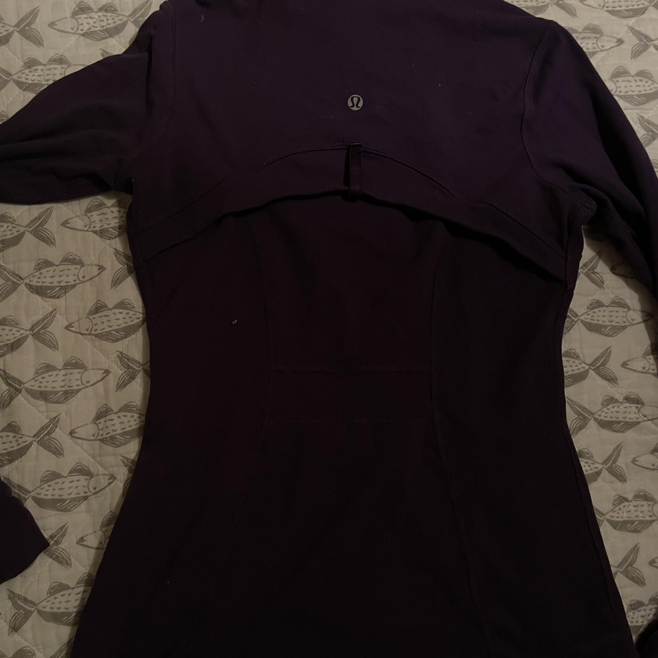 purple bbl define jacket kinda used but only... - Depop