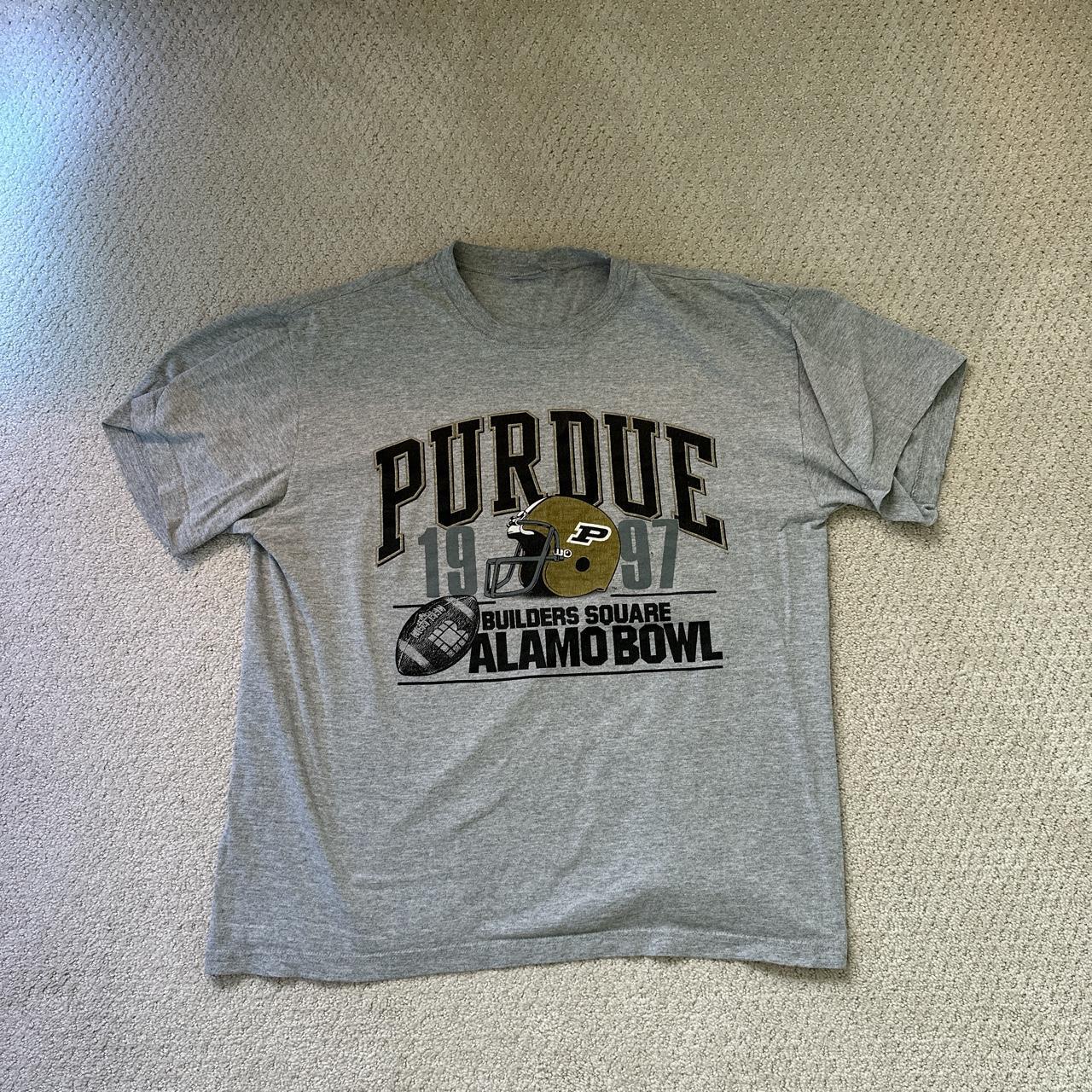 SUPER VINTAGE Purdue Alamo Bowl Tshirt Super comfy... - Depop