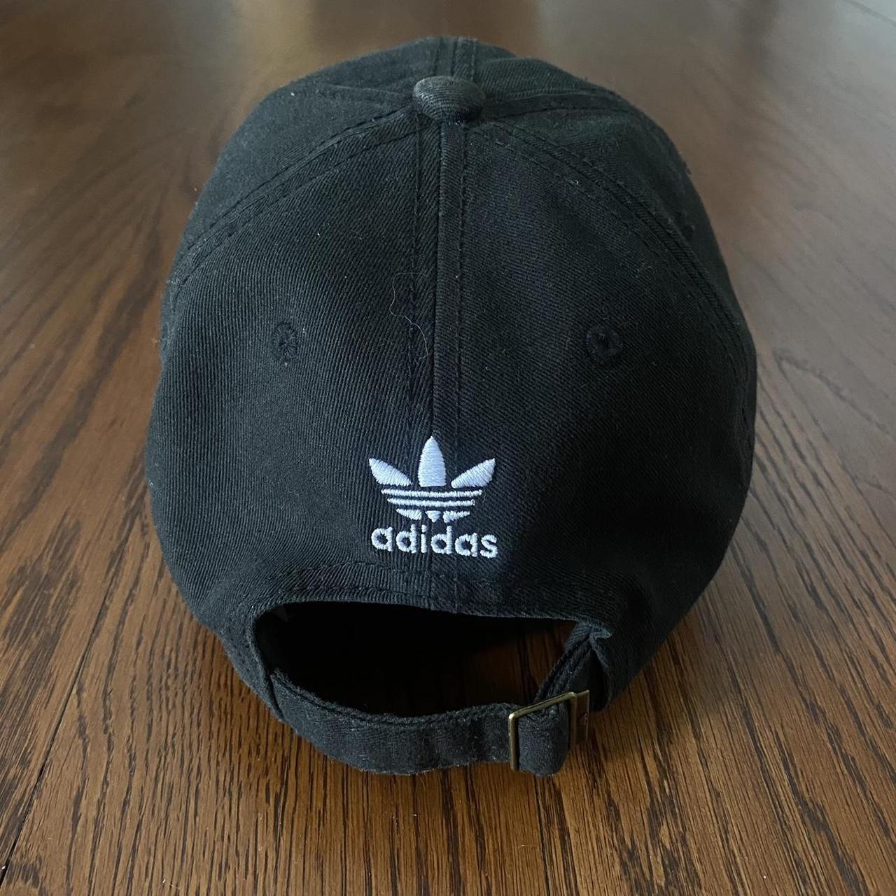 Adidas black baseball cap One size fits all! 100%... - Depop