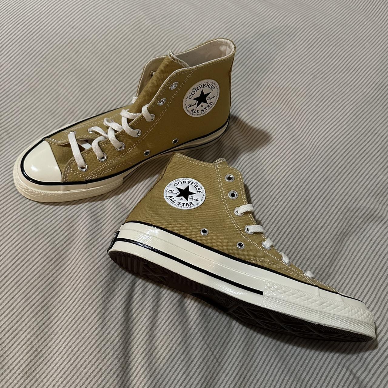 Brand new Converse Chuck 70 mustard khaki yellow /... | Depop