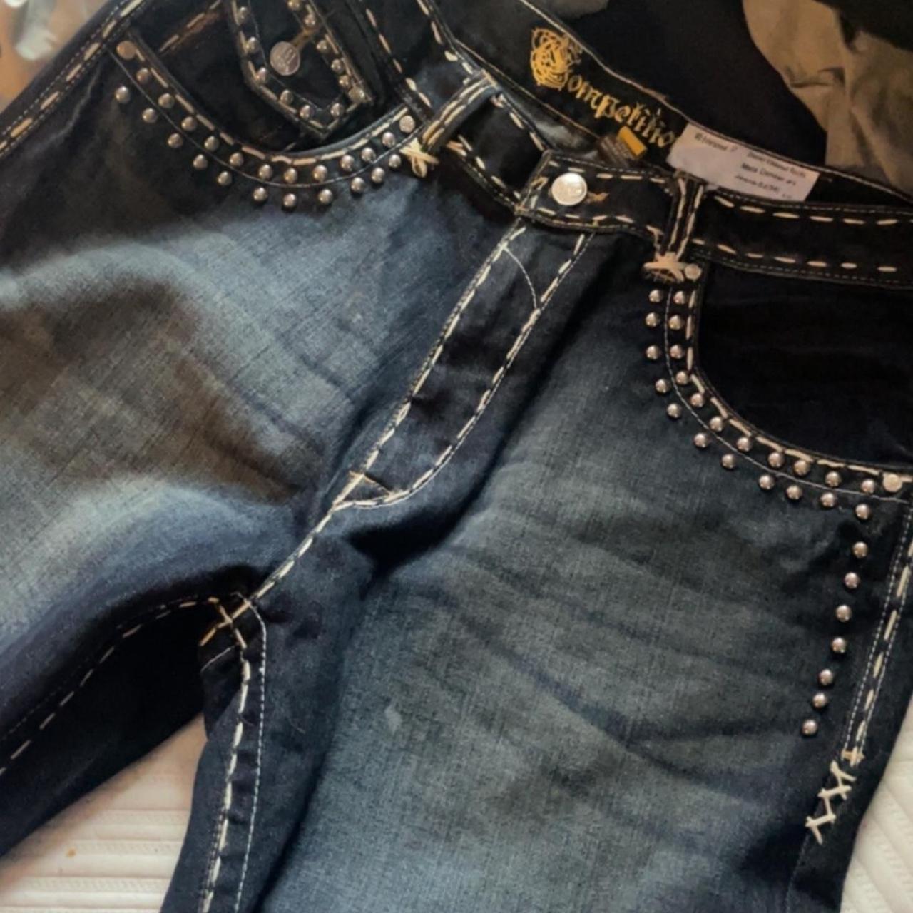 1OF1 COMPETITION JEANS DISNEY CHANNEL ROCKS NEVER... - Depop