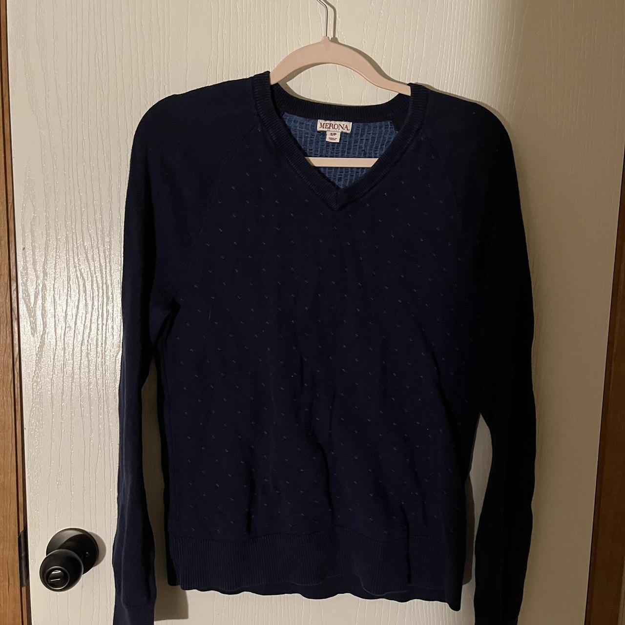 navy blue sweater #navy #blue #sweater... - Depop