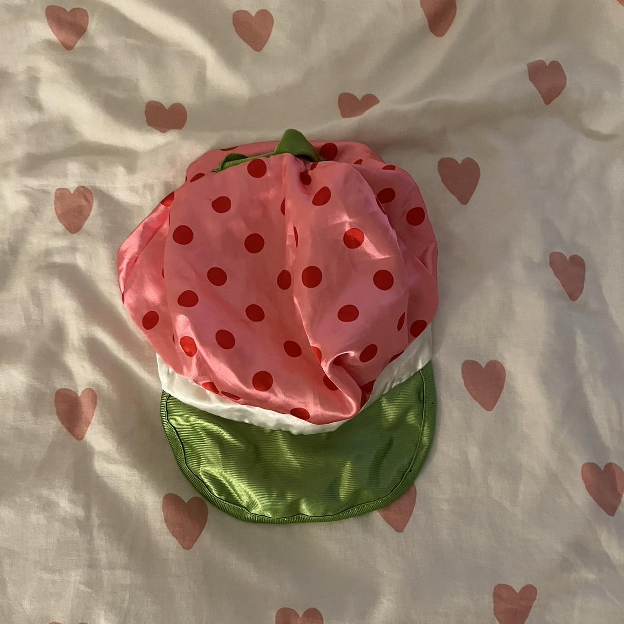 strawberry shortcake cap #strawberryshortcake #hat... - Depop