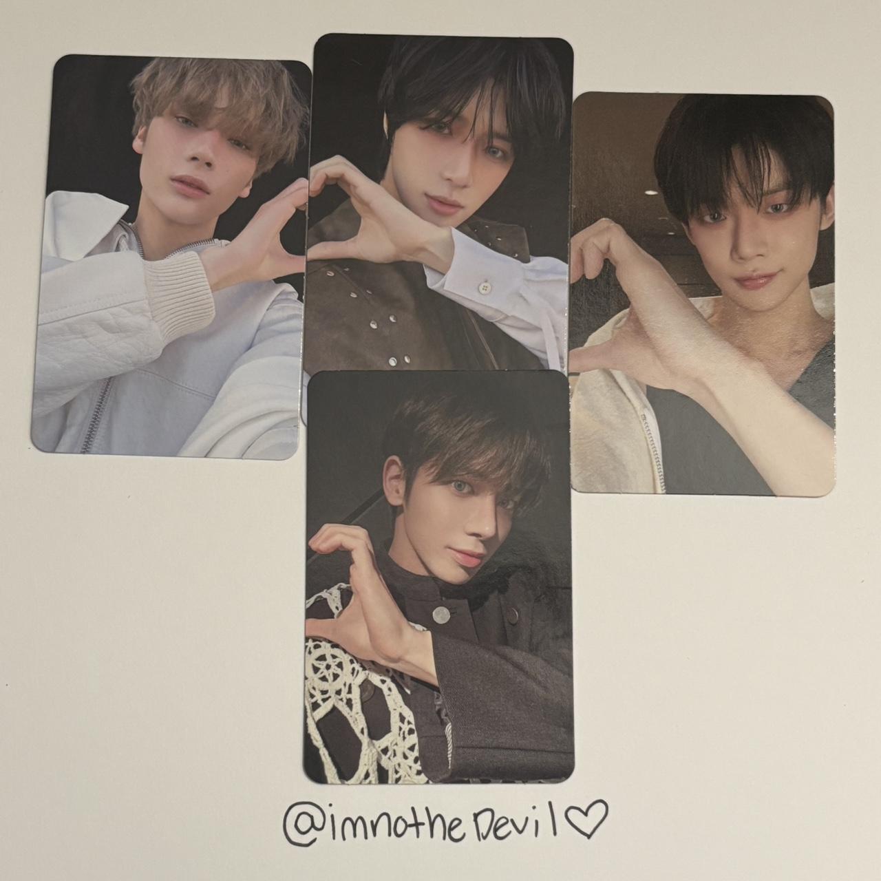 txt target exclusive official photocards 6$ each... - Depop