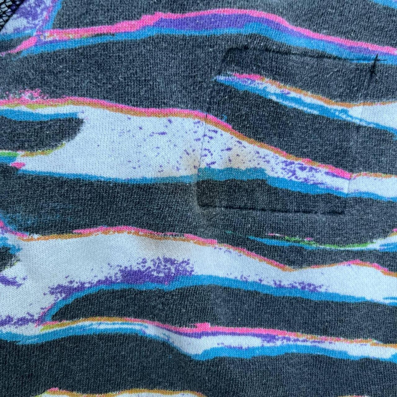 2000s y2k fox racing girls rave aop design hoodie... - Depop