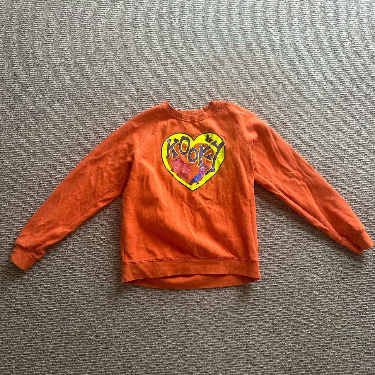 Club Kooky iconic orange jumper - Depop