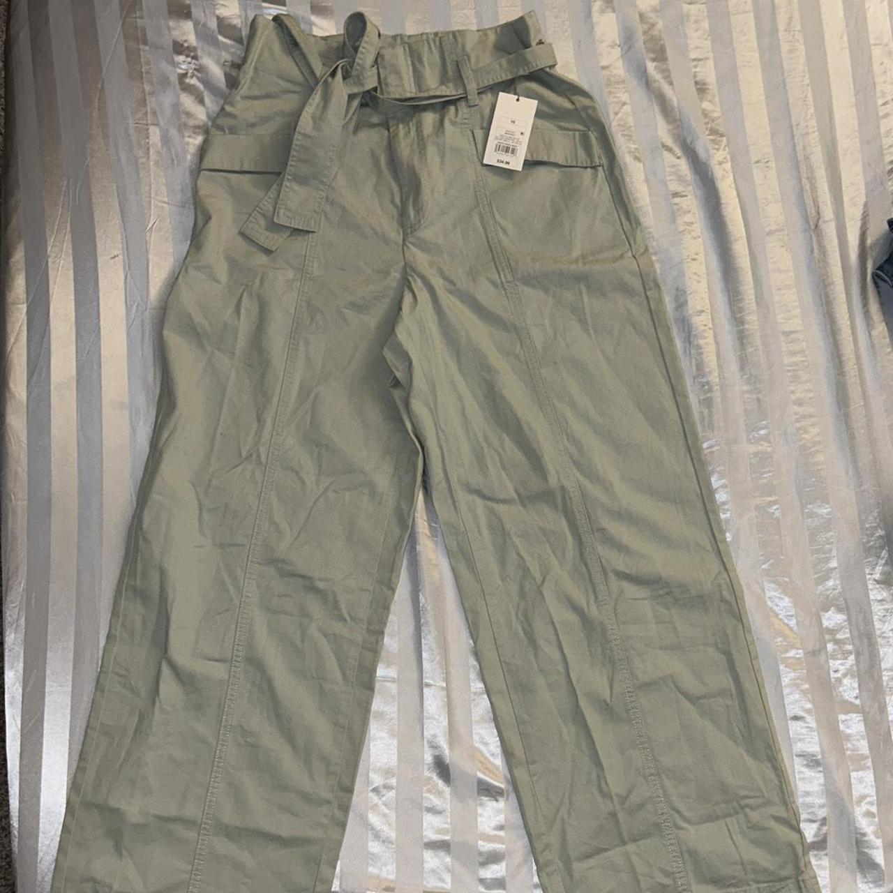 BRAND NEW LIGHT GREEN CARGO light green brand new... - Depop