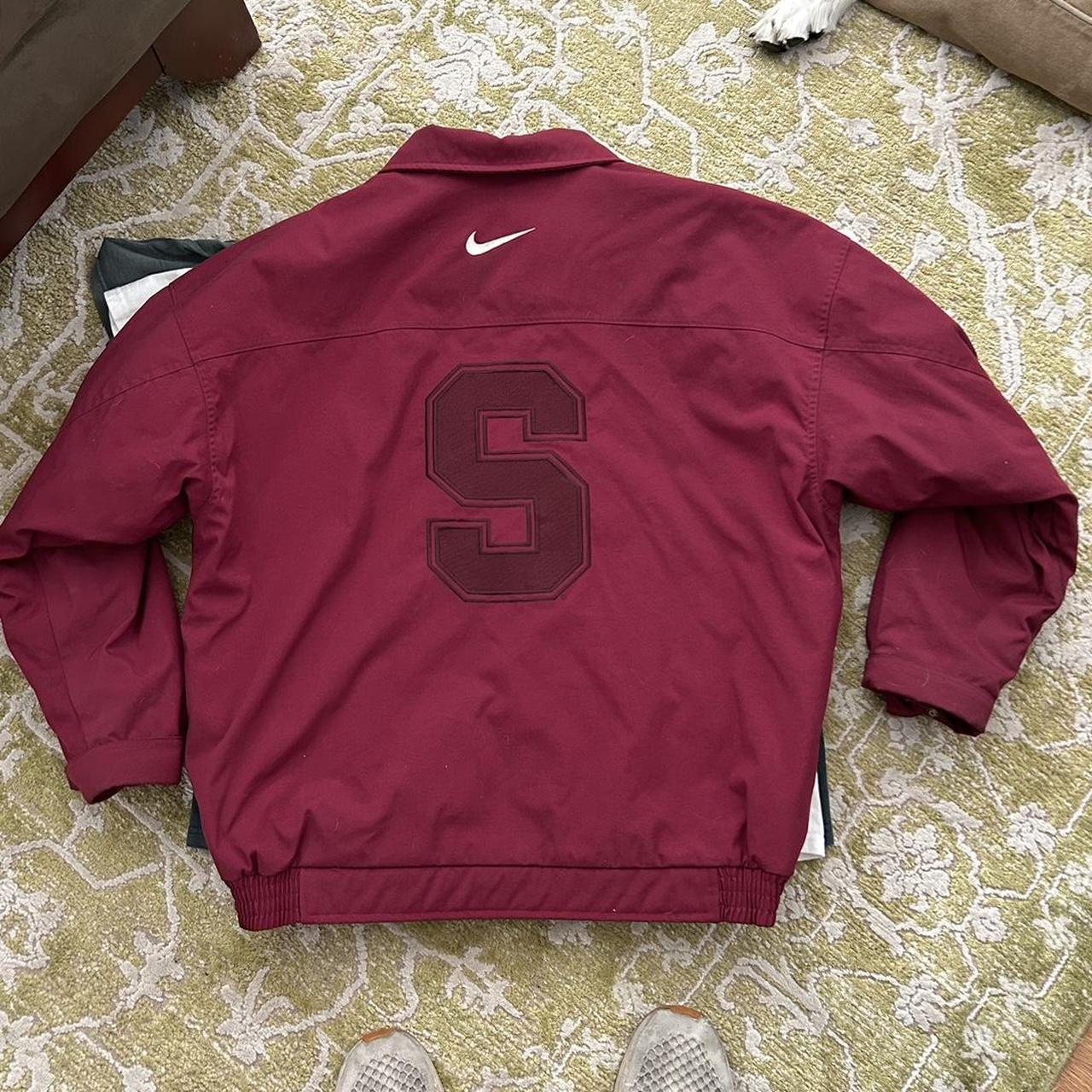 Vintage Stanford team issued nike jacket Men’s... - Depop