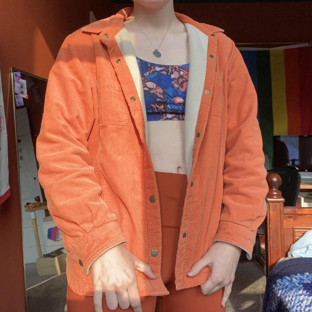 Woolrich Men's Orange Jacket | Depop