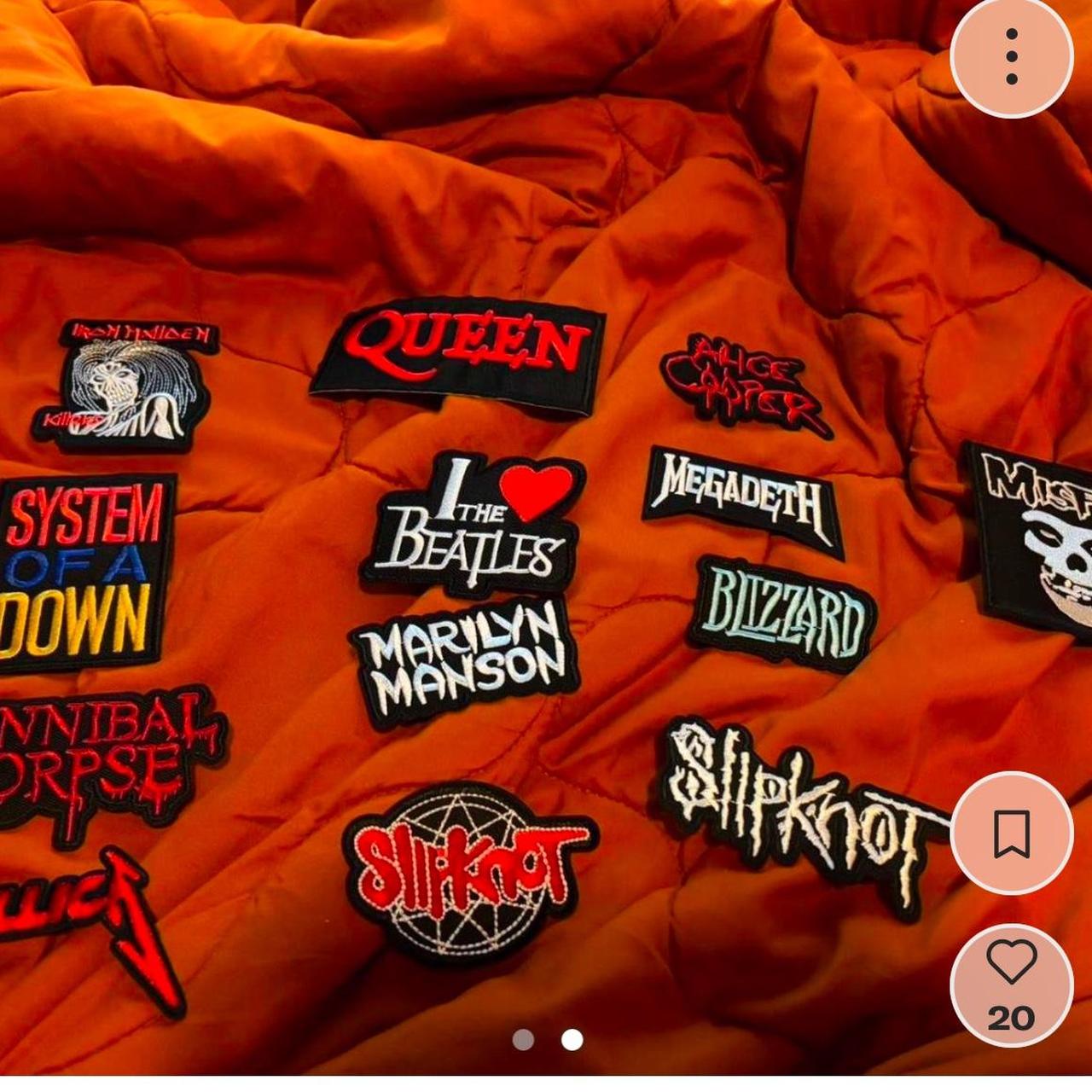 Multi-coloured patch set for customizing jackets,... | Depop