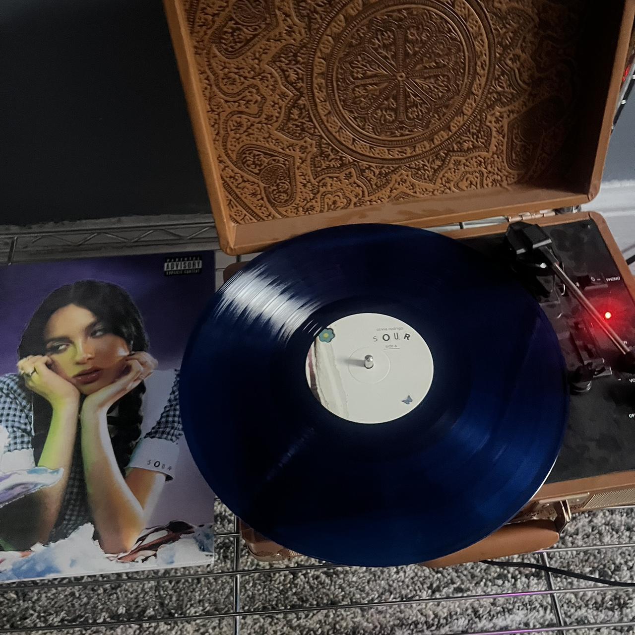Olivia Rodrigo Vinyl Album: SOUR super pretty vinyl... - Depop