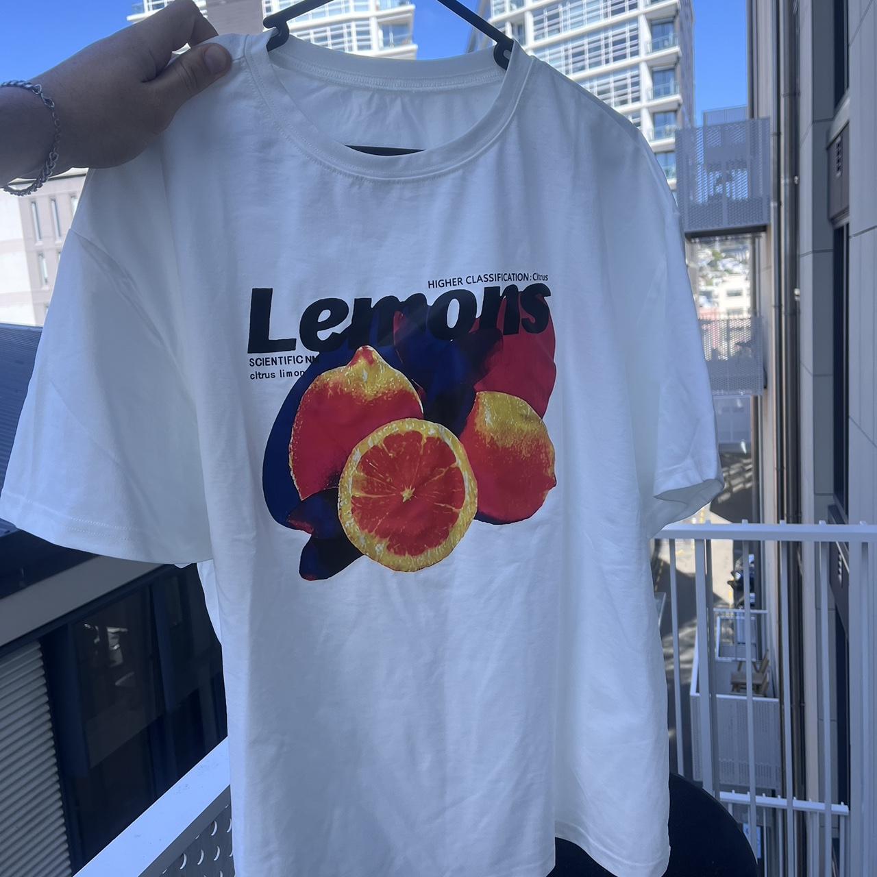 BEERMONEYFUND - LEMONS SHIRT shirt, brand new. fits... - Depop