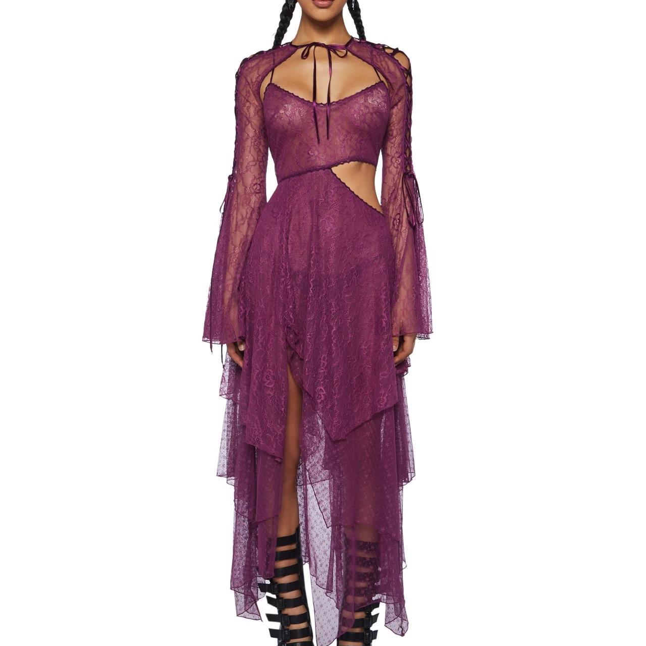 ‘Dolls Kill’ Lace Dress & Shrug Set NWT - Depop