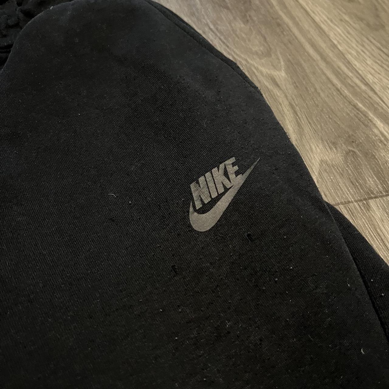 Nike tech fleece joggers Black Nike tech cuffed... - Depop