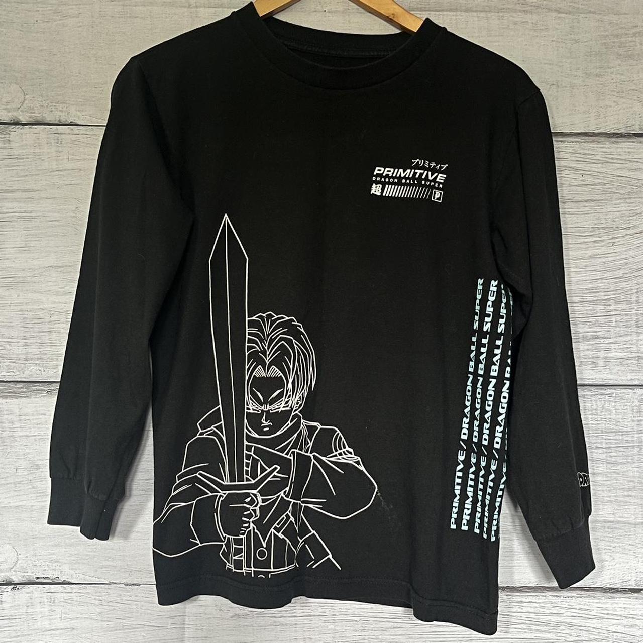 Primitive x dragon ball tee Black men’s long... - Depop