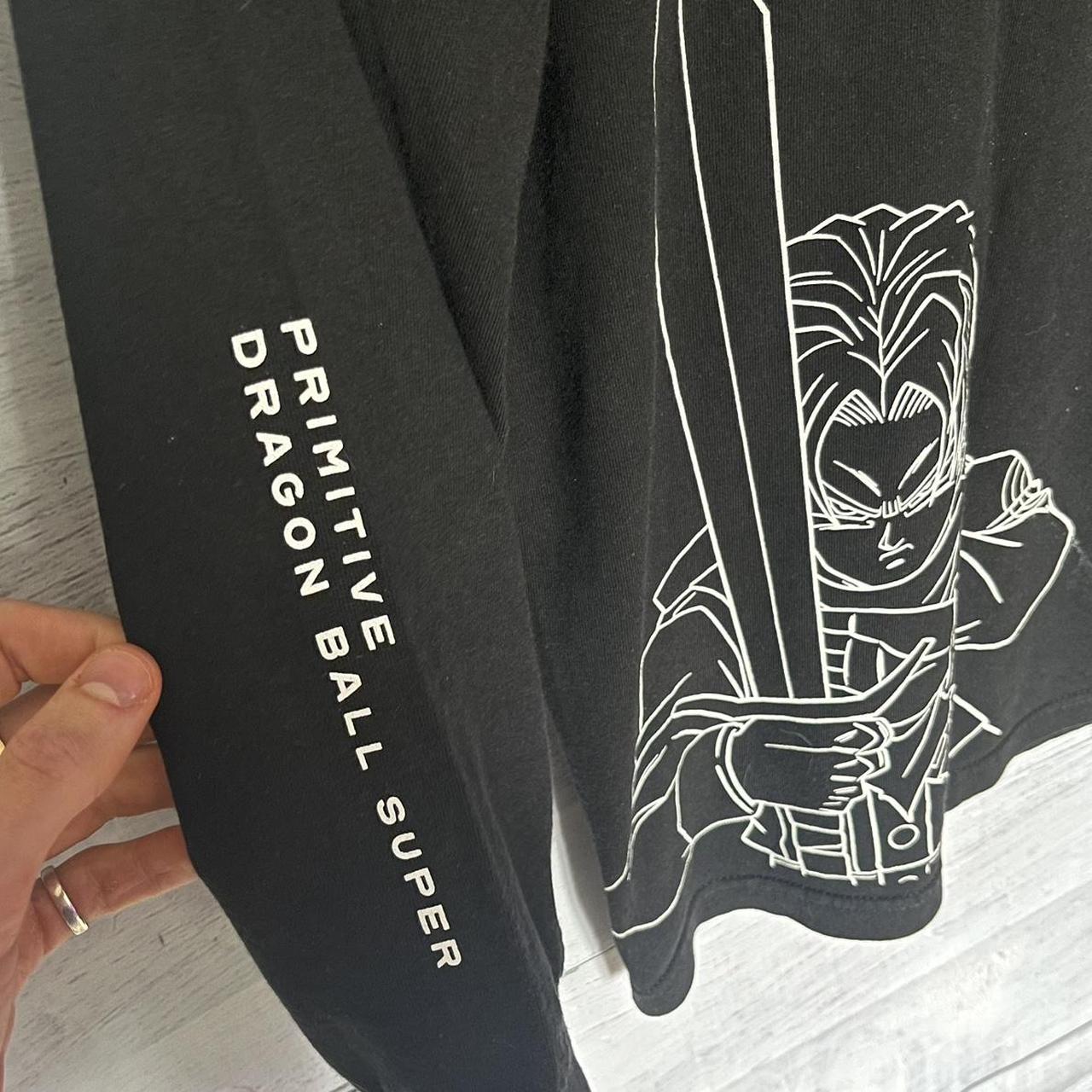 Primitive x dragon ball tee Black men’s long... - Depop