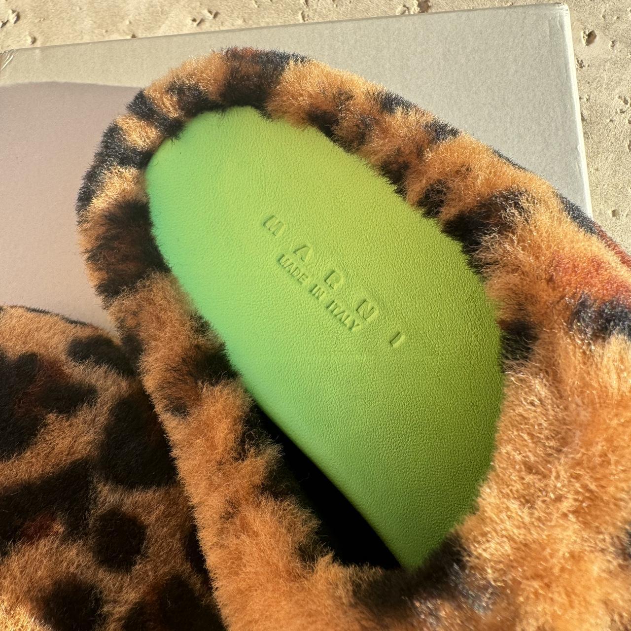 Marni Slides Leopard Print Brand New #marni #rick... - Depop