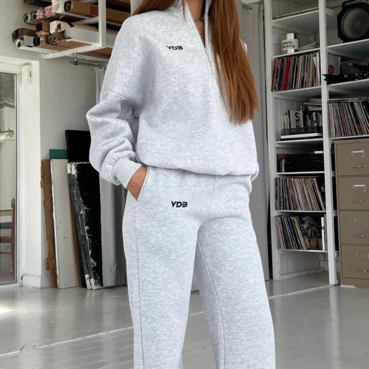 venderbys quarter zip gorgeous marble grey... - Depop