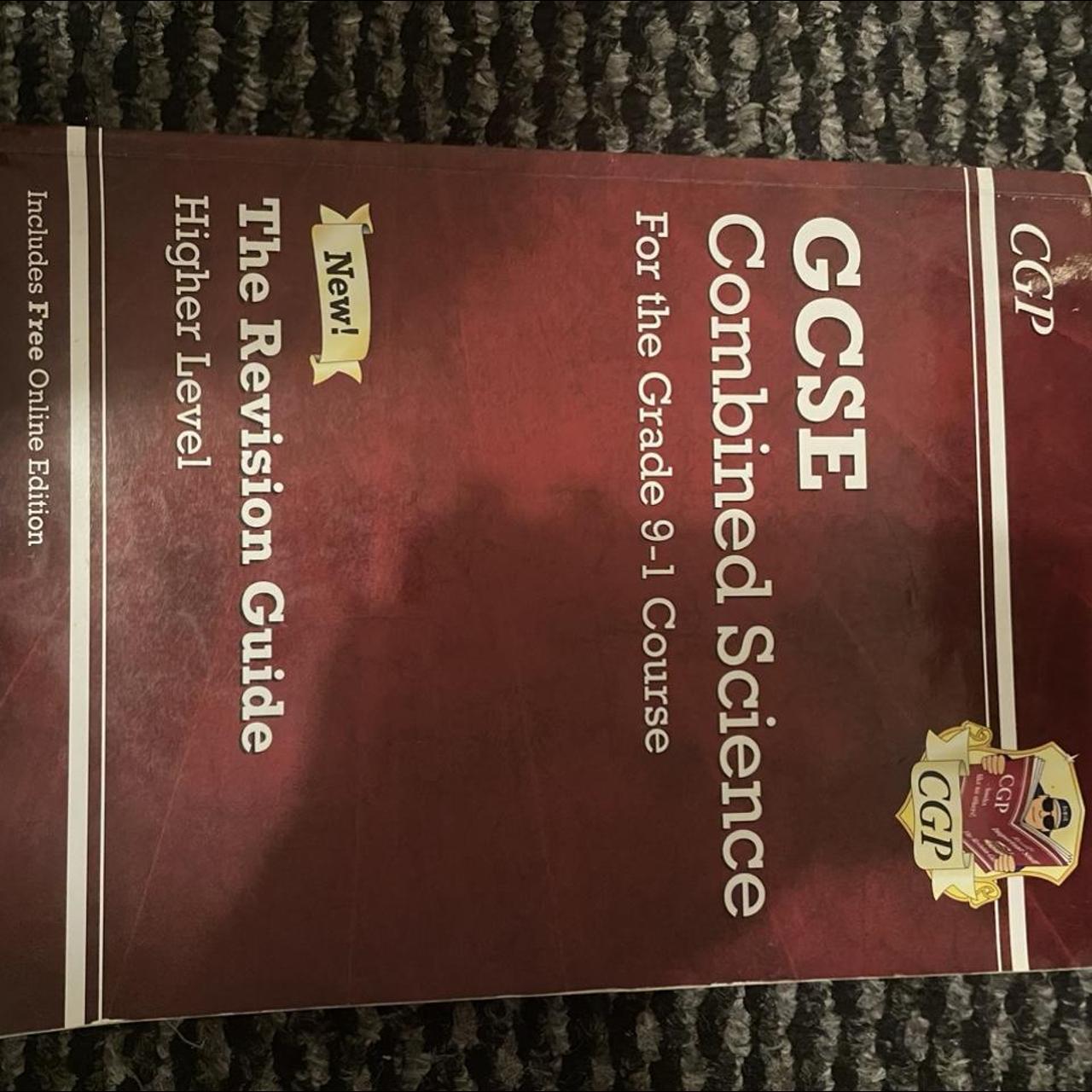 GCSE combined science Revision Guide - Depop