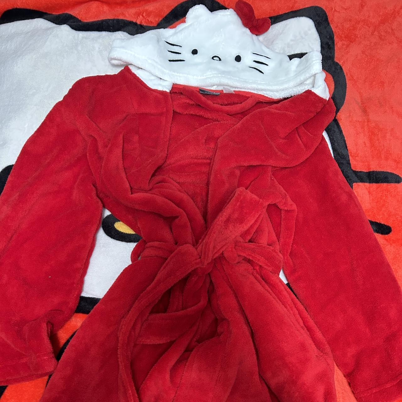 super cute hello kitty robe size 2XL i think there’s... | Depop