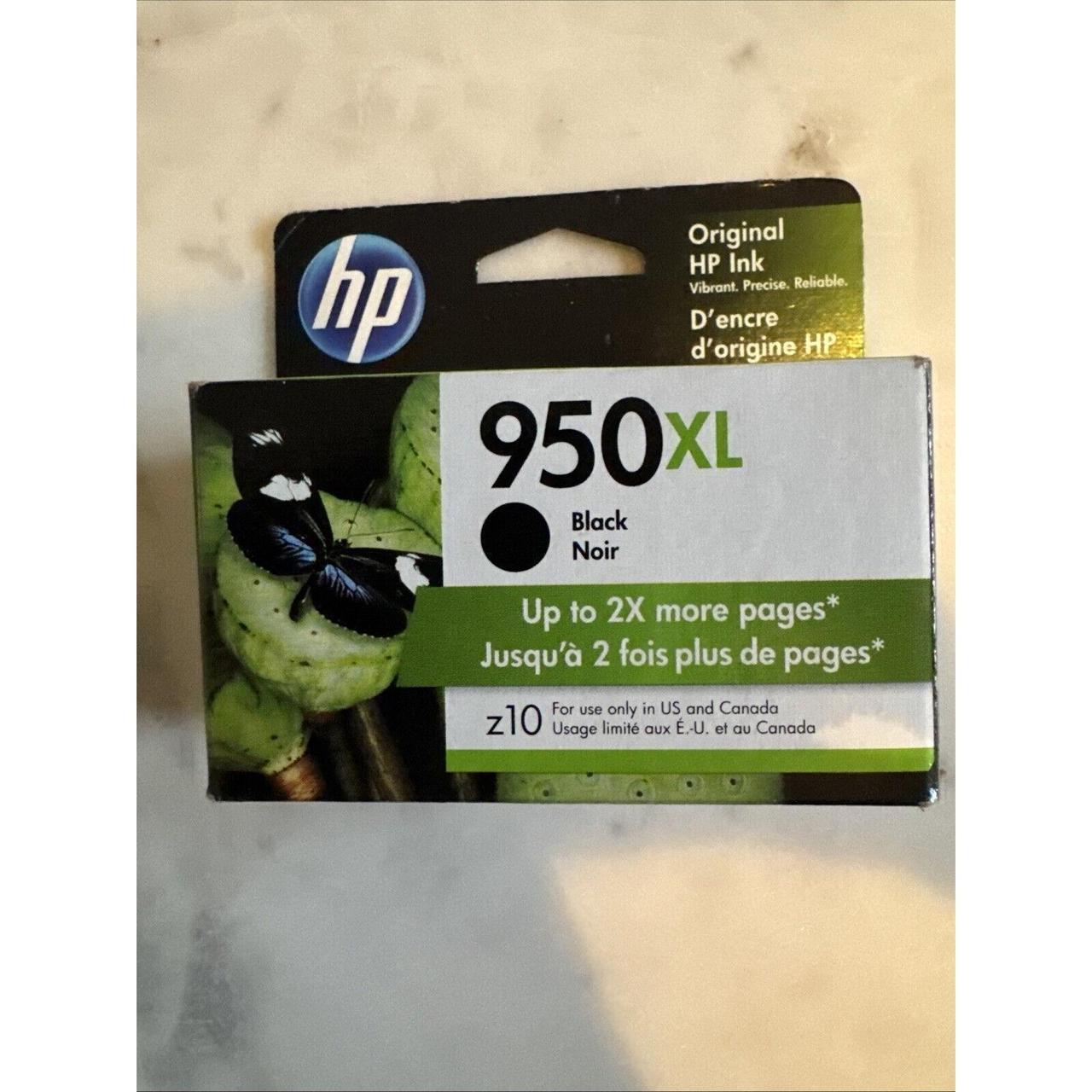 Genuine HP 950XL Black Ink Cartridge - CN045AN... | Depop
