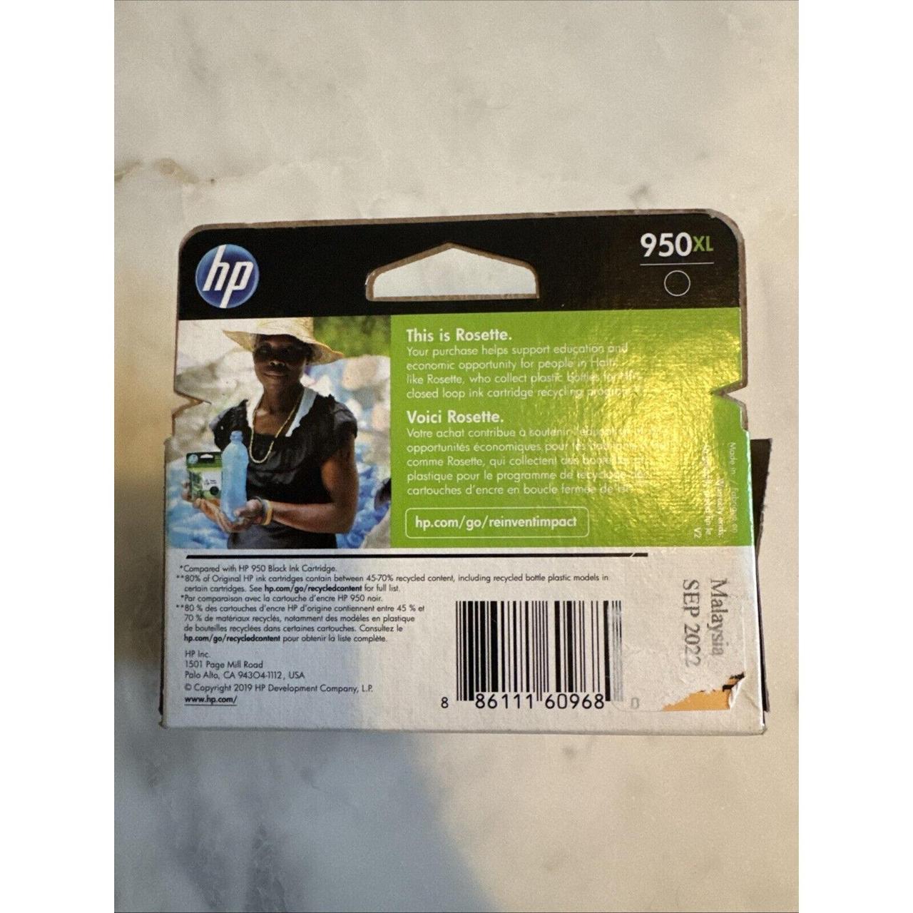 Genuine HP 950XL Black Ink Cartridge - CN045AN... | Depop