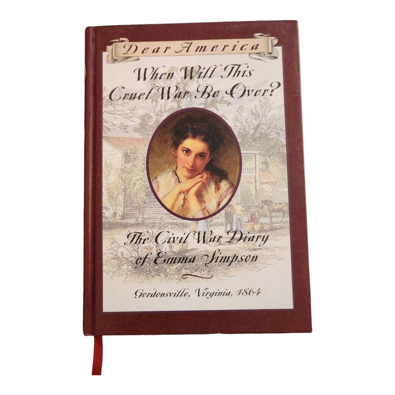 90s Y2K Nostalgic Dear America Book, "Civil War... - Depop