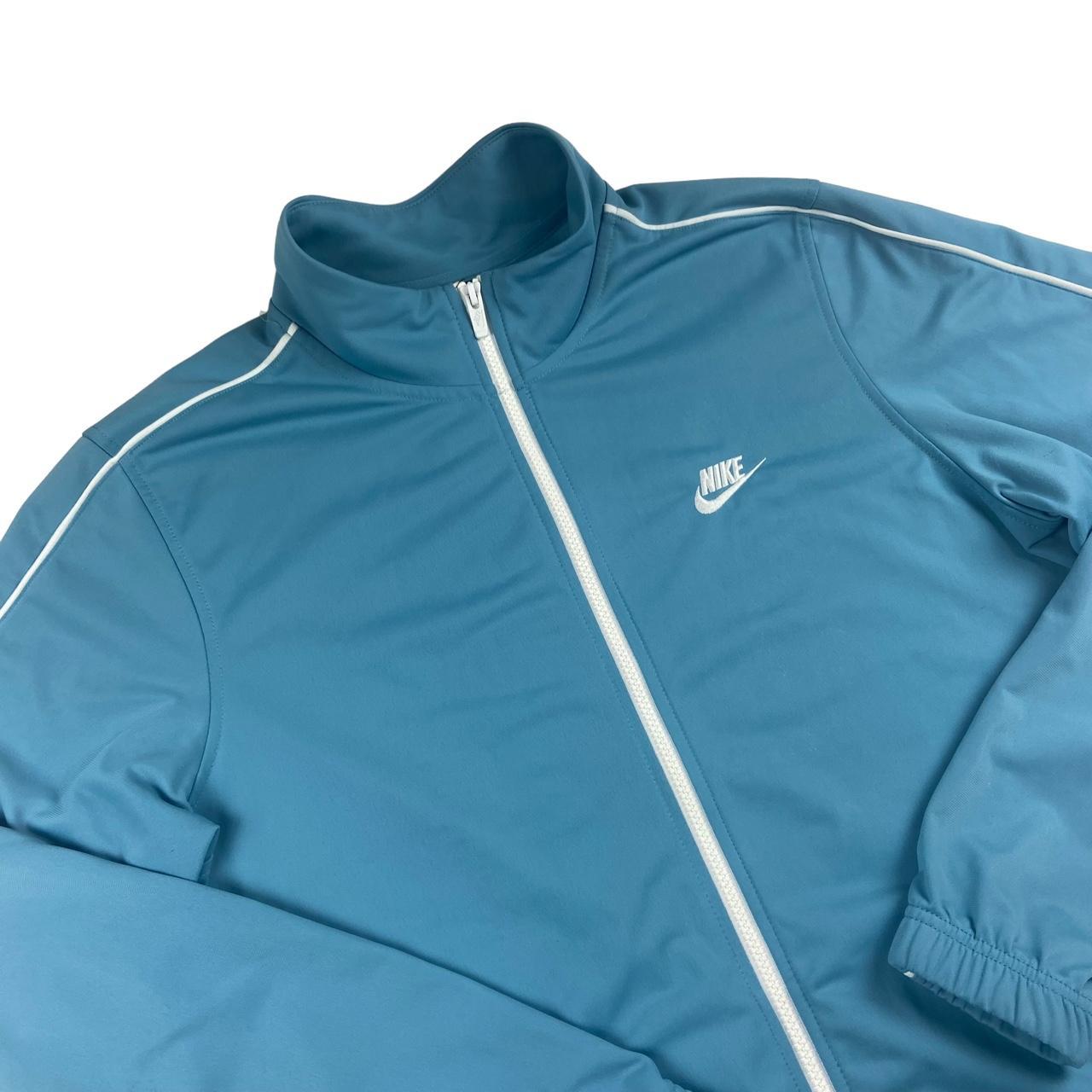 Vintage Nike Jacket Vintage 90s Nike zip track... - Depop