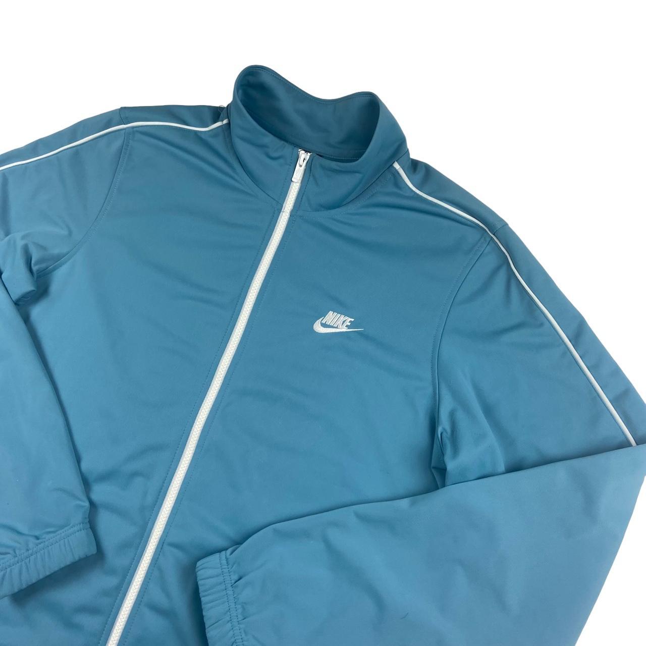 Vintage Nike Jacket Vintage 90s Nike zip track... - Depop