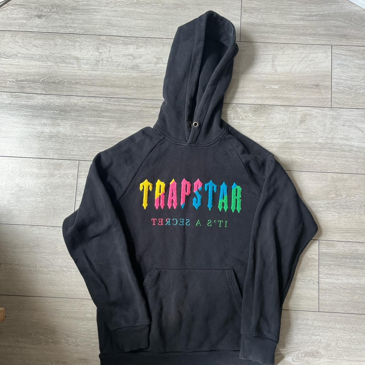 Medium Candy Trapstar tracksuit Defect is in the... - Depop