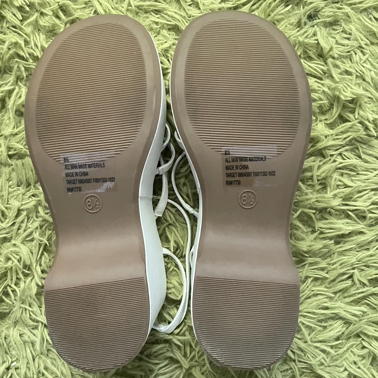 Wild fable platform sandals! Worn once and are in... - Depop