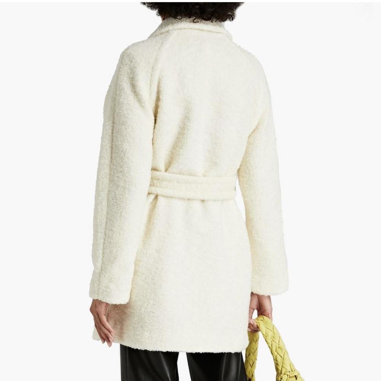 Ganni double breasted boucle coat Like new Size... - Depop