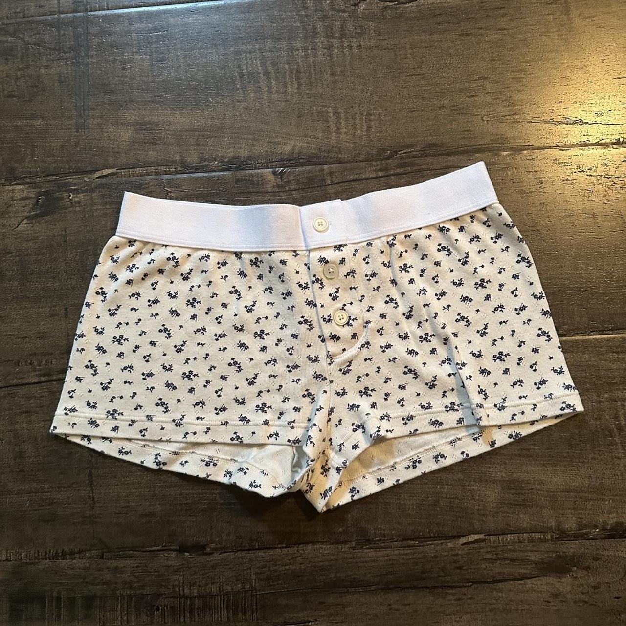 Brandy floral Boxers Perfect conditions and never... - Depop
