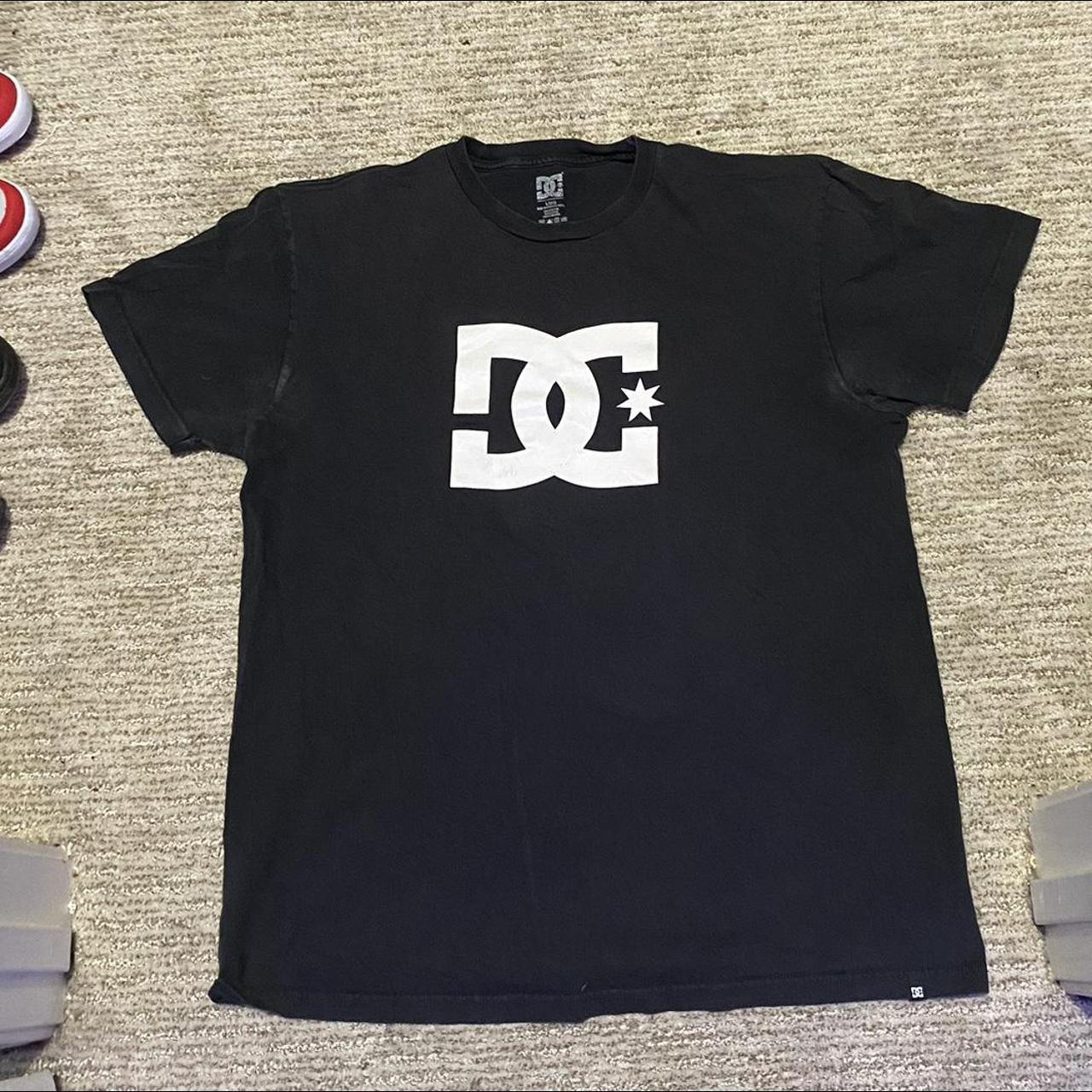 Dc Shirt Size Large Message before purchasing - Depop