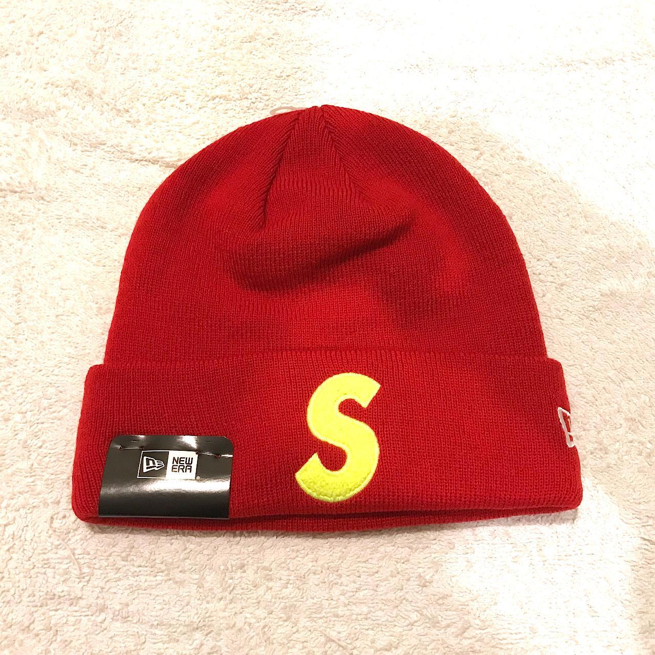 Supreme Men's Red Hat | Depop
