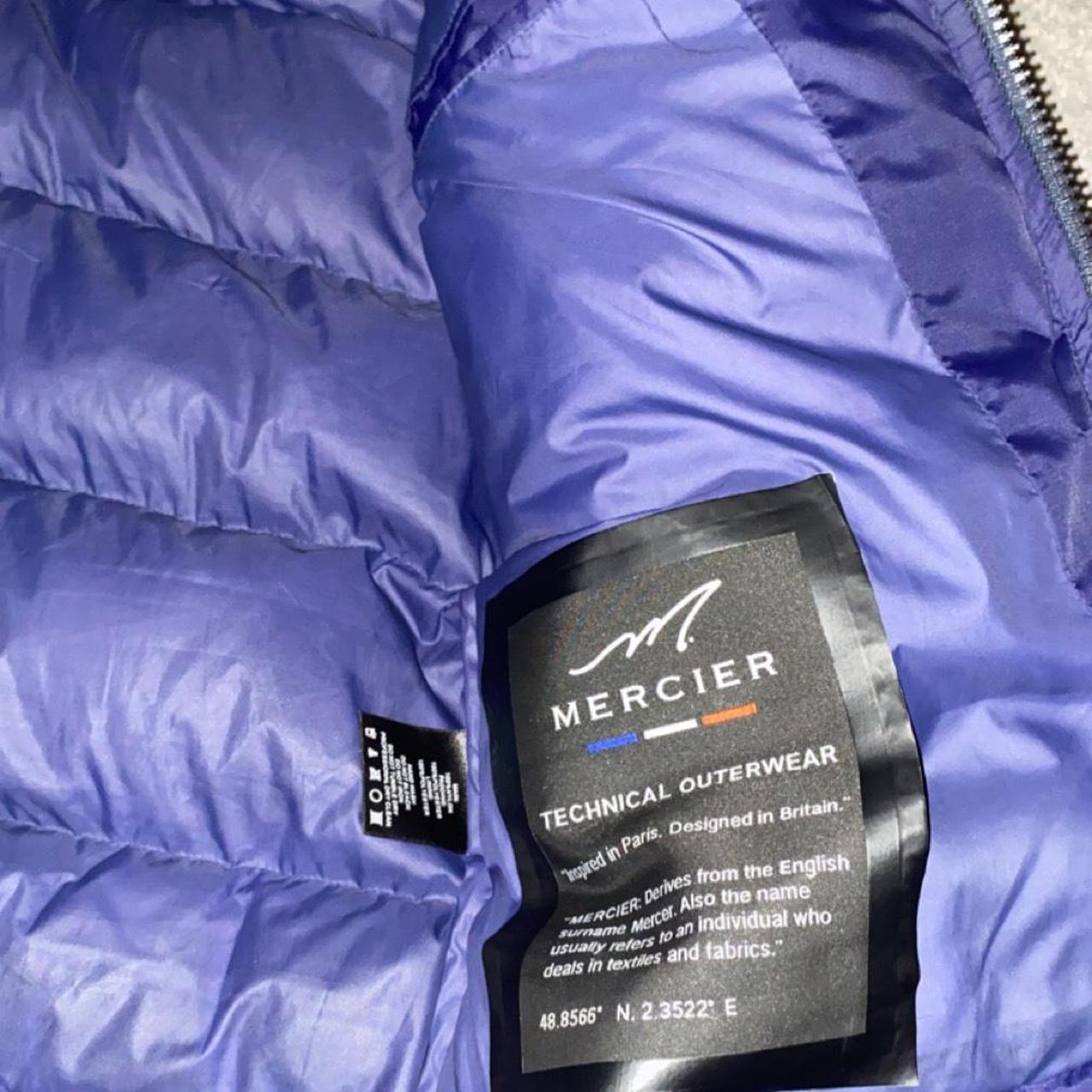 MERCIER COAT BLUE perfect condition, never worn No... - Depop