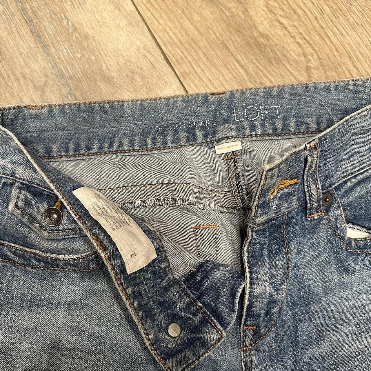 Loft low rise jeans Size 2 Length: 40 #jeans... - Depop